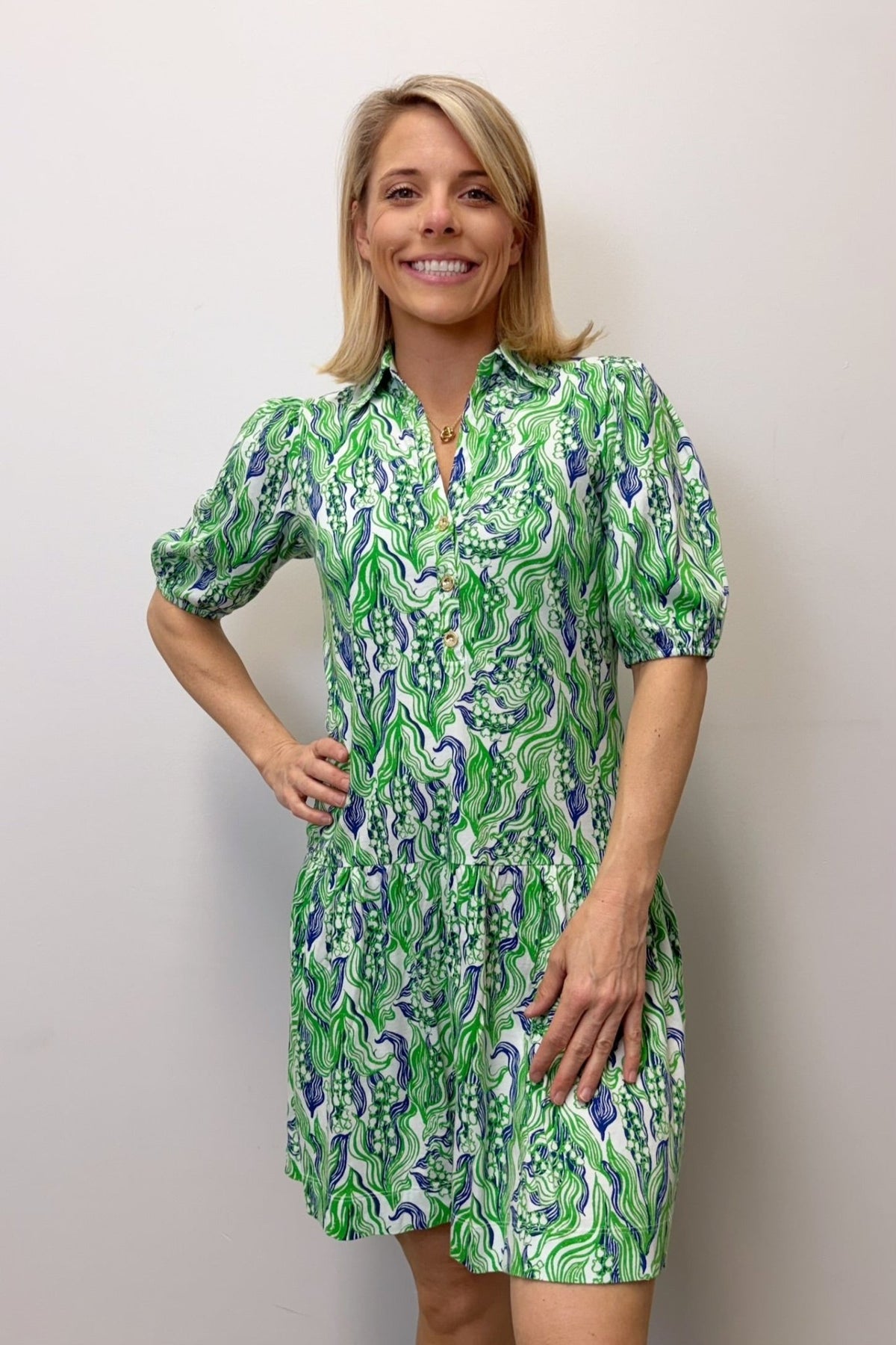 Lilly Pulitzer Bingley Dress - Putting Green Lilly Of The Valley — The ...