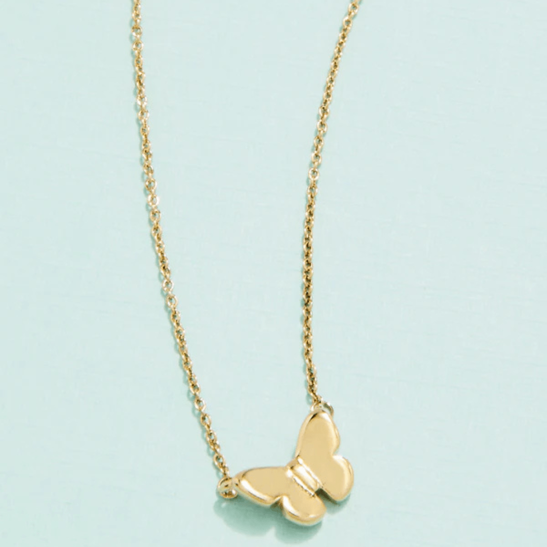 Spartina Splash Butterfly Necklace — The Cottage